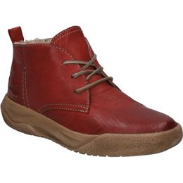 Josef Seibel Damen Stiefelette "Alina 04, rot", Gr. 36, rot, Obermaterial: 100% Rindsleder Leather cow., Schuhe