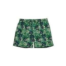 Men Plus Board Shorts male Green size 5XL