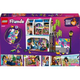 Lego Kinder Konstruktionsspielsteine "Lianns Familienhaus (42687), Lego Friends"bunt, Kunststoff, Spielbausteine, Made in Europe