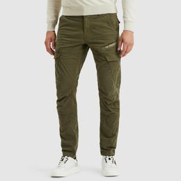 PME-Legend PME LEGEND Herren Cargohose "Nordrop Stretch Twill"olive night25, Gr. 34, unifarben, Twill, Obermaterial: 97% Baumwolle, 3% Elasthan, Hosen, mit Logo
