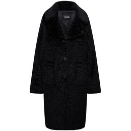 Ulla Popken Winter Coat female Black size 54-56