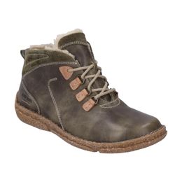 Josef Seibel Damen Stiefelette "Neele 57, moos-kombi", Gr. 36, gr&uuml;n, Obermaterial: 100% Rindsleder Leather cow., Schuhe