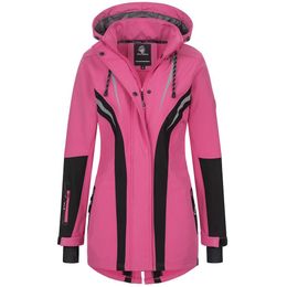 Rock Creek Funktionsjacke Damen Gr&ouml;&szlig;e S pink / schwarz