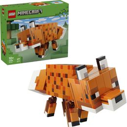Lego Kinder Konstruktionsspielsteine "Der Fuchs (21588), Lego Minecraft"bunt, Kunststoff, Spielbausteine, Made in Europe