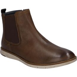 Josef Seibel Herren Stiefelette "Tyler 41, castagne", Gr. 40, braun, Obermaterial: 100% Rindsleder Leather cow., Schuhe