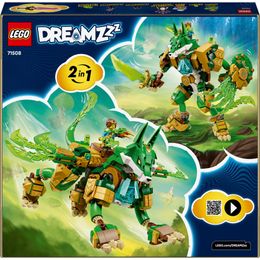 Lego Kinder Konstruktionsspielsteine "Fuchs-W&auml;chtermech (71508), Lego DREAMZzz", gr&uuml;n, Kunststoff, Spielbausteine, Made in Europe