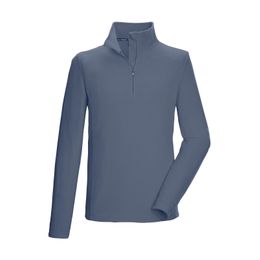 Killtec Damen Fleecepullover "KSW 99 MN FLC SHRT"stahlgrau, Gr. XXL, Obermaterial: 100% Polyester, Sweatshirts, Herren Fleeceshirt: warm,