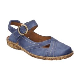 Josef Seibel Damen Sandale "Rosalie 49, ocean", Gr. 37, blau, Obermaterial: 100% Rindsleder Leather cow., Schuhe