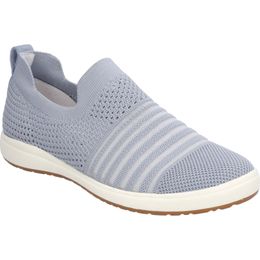 Josef Seibel Damen Sneaker "Caren 47, skyblue", Gr. 40, blau, Obermaterial: 80% Rindsleder Leather cow. 20% Textilmaterial TEXMAT., Schuhe