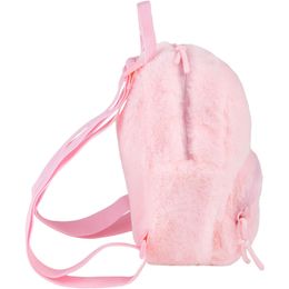 COOLPACK Kinder Kinderrucksack "Small, Stitch, Fluffy", rosa, Pl&uuml;sch, Polyester, Rucks&auml;cke
