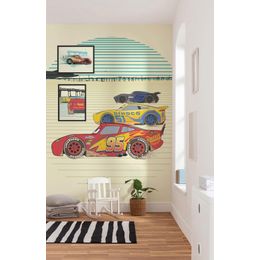 Komar Wandbild "Cars Lightning McQueen", B/H/T: 70cm x 50cm, Kunstdruck,Bild,Poster,Wandbild, 1 Stk., bunt, Wohnzimmer, Bilder, Kinderzimmer,