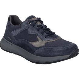 Josef Seibel Herren Sneaker "Cameron 07, ocean-kombi", Gr. 40, blau, Obermaterial: 100% Rindsleder Leather cow., Schuhe