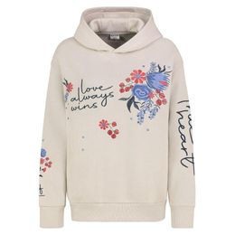 Eight2Nine Sweatshirt Damen Gr&ouml;&szlig;e L beige / blau / rot / schwarz