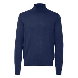 Blend Herren Strickfleece-Pullover "Strickpullover BHPullover", blau, Gr. XXL, Obermaterial: 78% Viskose CV. 22% Polyester PES., Pullover