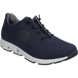 Josef Seibel Herren Sneaker "Noah 05, ocean", Gr. 46, blau, Obermaterial: 100% Wolle WO., Schuhe