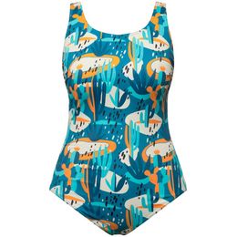 Ulla Popken Swimsuit female Blue size 50-52
