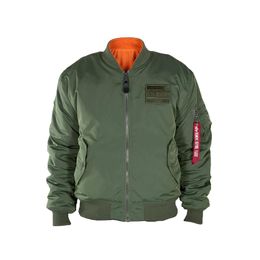 Alpha Industries Between-Season Jacket 'MA-1 FLC Rev' male Green size XL