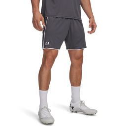 Under Armour Herren Trainingsshorts "UA M CHALLENGER TRAIN SHORT"castlerock,, wei&szlig;, Gr. XXL, Obermaterial: 100% Polyester, Hosen, f&uuml;r vielseitige