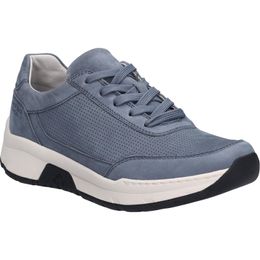 Josef Seibel Herren Sneaker "Mitchell 09, jeans", Gr. 47, blau, Obermaterial: 100% Rindsleder Leather cow., Schuhe