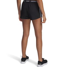 Under Armour Damen Trainingsshorts "TECH PLAY UP SHORTS", schwarz, Gr. M, Obermaterial: 100% Polyester, Hosen, mit Eingrifftaschen, aus leichtem