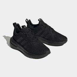 M&auml;dchen Sneaker "RACER TR23 KIDS", adidas Sportswear, Gr. 40, schwarz, Synthetik, Textil, Schuhe, Design auf den Spuren des adidas NMD, f&uuml;r Kinder