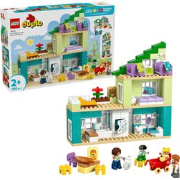 Lego Kinder Konstruktionsspielsteine "Modernes Familienhaus mit Figuren &ndash; 3-in-1-Set (10470)"bunt, Kunststoff, Spielbausteine, Lego DUPLO Town; Made