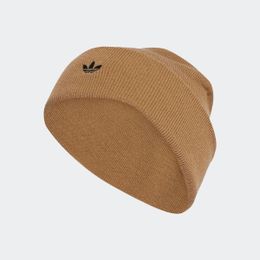 Herren Beanie "ADICOLOR CUFF B"cardboard, adidas originals, Obermaterial: 100% Polyacryl, M&uuml;tzen, aus geripptem Polyacryl, f&uuml;r Sportmode und Alltag