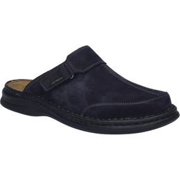 Josef Seibel Herren Clog "Max 93, ocean", Gr. 42, blau, Obermaterial: 100% Rindsleder Leather cow., Schuhe