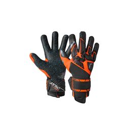 Reusch Torwarthandschuhe 'Attrakt Fusion Carbon 3D' Herren Gr&ouml;&szlig;e XL/XXL aqua / orange / schwarz / wei&szlig;