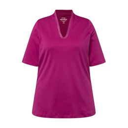 Ulla Popken Shirt Damen Gr&ouml;&szlig;e XXXL/4XL magenta
