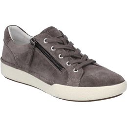 Josef Seibel Damen Sneaker "Claire 03, grau", Gr. 37, grau, Obermaterial: 100% Rindsleder Leather cow., Schuhe