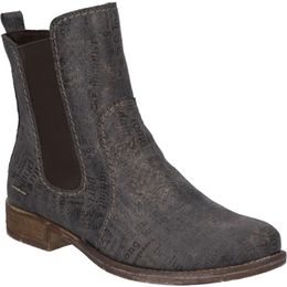 Josef Seibel Damen Stiefelette "Sienna 80, taupe", Gr. 41, grau, Obermaterial: 100% Rindsleder Leather cow., Schuhe