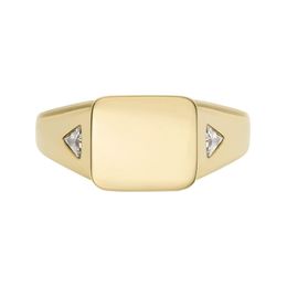Fossil Ring female Gold size 49