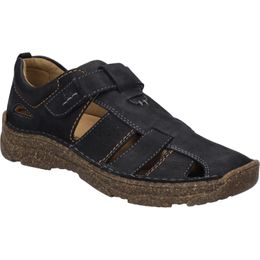 Josef Seibel Herren Slipper "Liam 04, schwarz", Gr. 40, schwarz, Obermaterial: 100% Rindsleder Leather cow., Schuhe