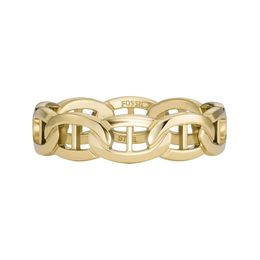 Fossil Ring female Gold size 52
