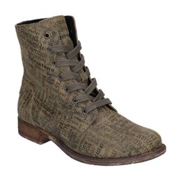 Josef Seibel Damen Stiefelette "Sienna 82, oliv", Gr. 38, gr&uuml;n, Obermaterial: 100% Rindsleder Leather cow., Schuhe