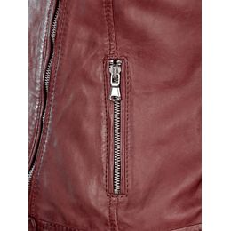 JCC Lederjacke Damen Gr&ouml;&szlig;e M rot