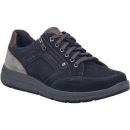 Josef Seibel Herren Schn&uuml;rschuh "Giuseppe 08, dunkelblau-multi", Gr. 45, blau, Obermaterial: 100% Rindsleder Leather cow., Schuhe