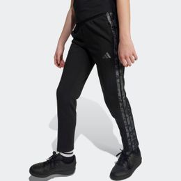 M&auml;dchen Sporthose "G ANML 3S FT PT", schwarz, Gr. 152, adidas Sportswear, Obermaterial: 55% Baumwolle, 36% Polyester, 9% Viskose, Hosen, f&uuml;r Kinder,