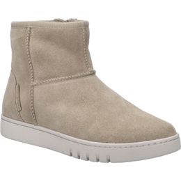 Josef Seibel Damen Stiefelette "Jessie 09, sand", Gr. 42, beige, Obermaterial: 100% Lammfell LF., Schuhe
