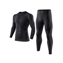 Meetwee Base Layer 'Seamless Thermal Underwear' male Black size L