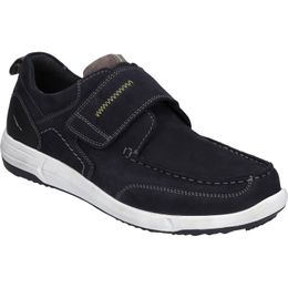 Josef Seibel Herren Slipper "Enrico 24, indigo-kombi", Gr. 45, blau, Obermaterial: 100% Rindsleder Leather cow., Schuhe
