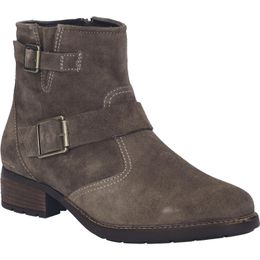 Josef Seibel Damen Stiefelette "Kate 21, taupe", Gr. 43, grau, Obermaterial: 100% Rindsleder Leather cow., Schuhe