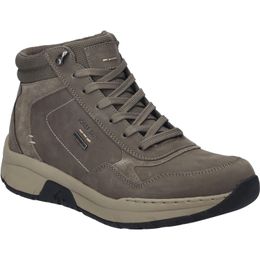 Josef Seibel Herren Sneaker "Mitchell 55, taupe", Gr. 47, grau, Obermaterial: 80% Rindsleder Leather cow. 20% Textilmaterial TEXMAT., Schuhe