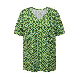 Ulla Popken Shirt female Green size 62-64