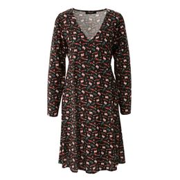 Aniston CASUAL Kleid Damen Gr&ouml;&szlig;e 46 rot / schwarz / wei&szlig; Winterkleid
