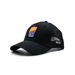 Be52 Cap 'Alpine premium' male Black size Onesize