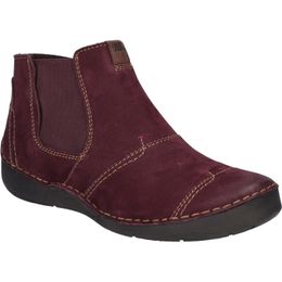 Josef Seibel Damen Stiefelette "Fergey 55, plum", Gr. 36, lila, Obermaterial: 100% Rindsleder Leather cow., Schuhe