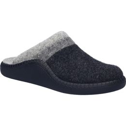 Josef Seibel Damen Hausschuh "Monaco D 06, titan-multi", Gr. 42, grau, Obermaterial: 100% Textilmaterial TEXMAT., Schuhe