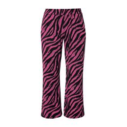 MIAMODA Hose Damen Gr&ouml;&szlig;e 50 pink / schwarz
